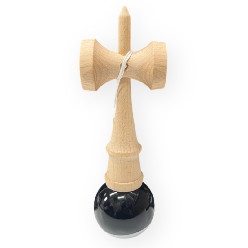Jucarie Kendama Krom Pop, 9+ Ani, 150g, Negru | BabyRoll.ro